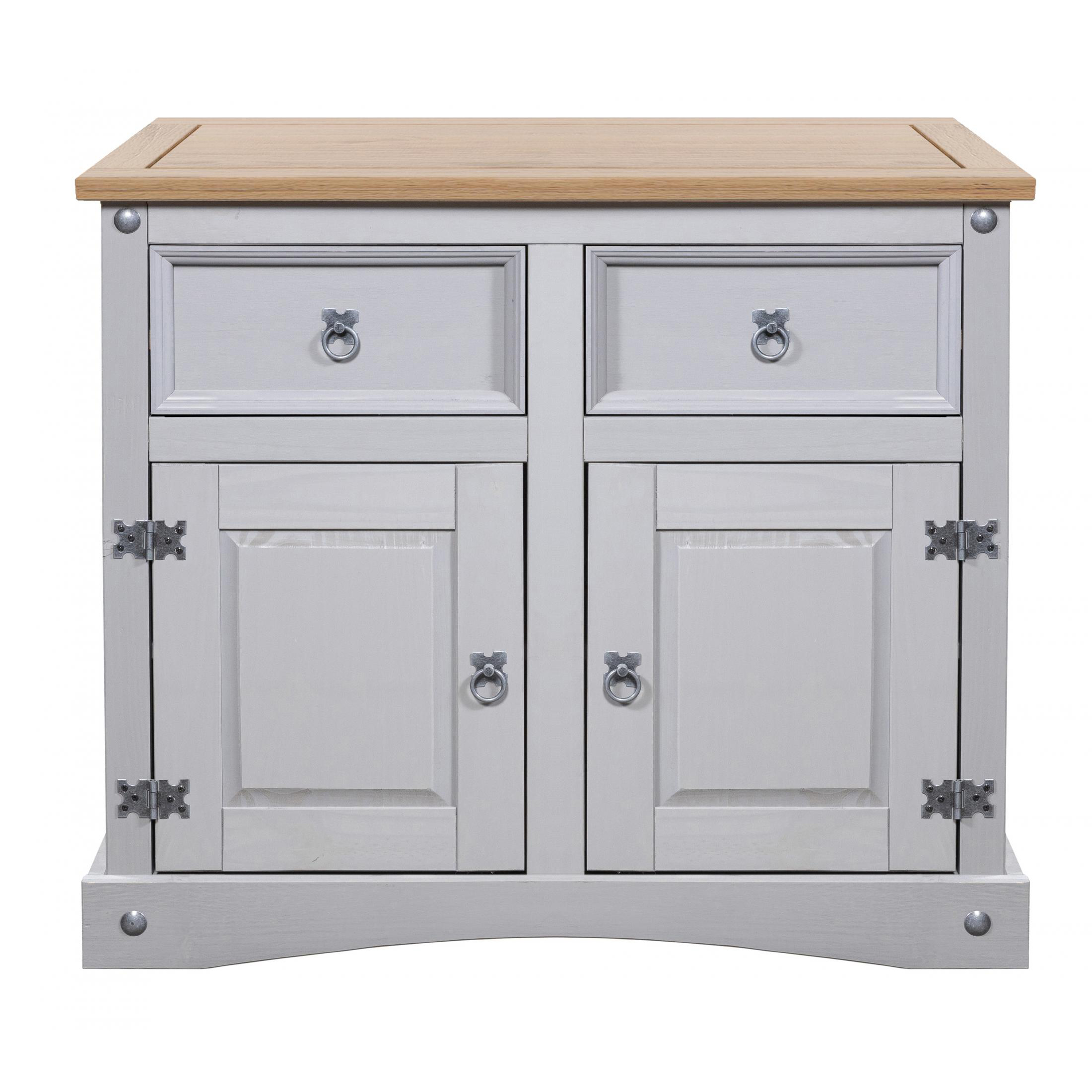 Corona Grey Buffet 2 Doors 2 Draws on Anglia Market