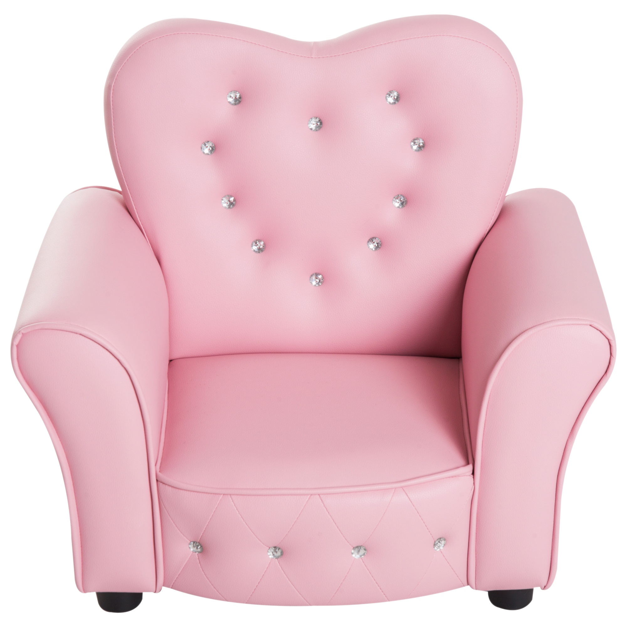 Kids Armchair, PVC-Pink on Anglia Market