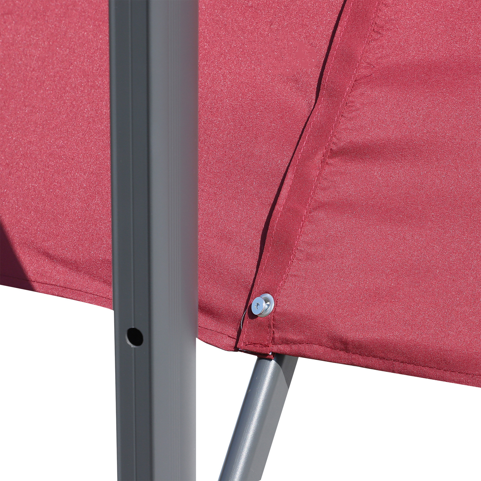 2.5 x 2.5m Cantilever Paraso Patio Offset l Umbrella Hanging Sun Shade ...