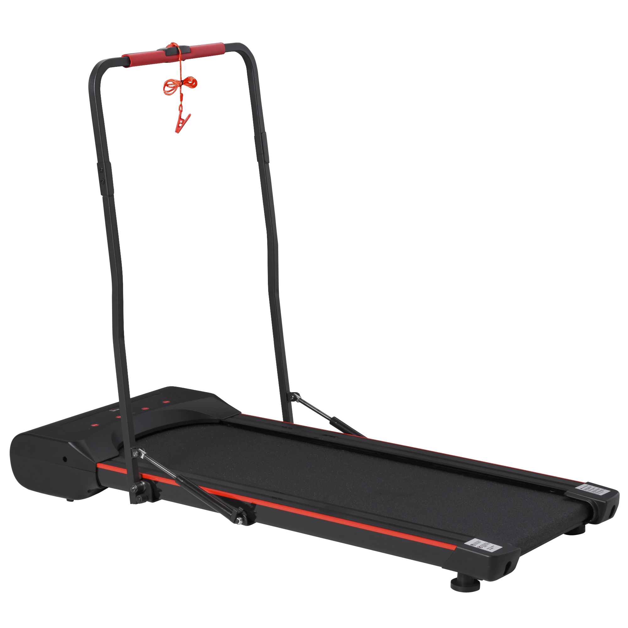 Foldable Walking Machine Treadmill 1-6km/h with LED Display & Remote ...