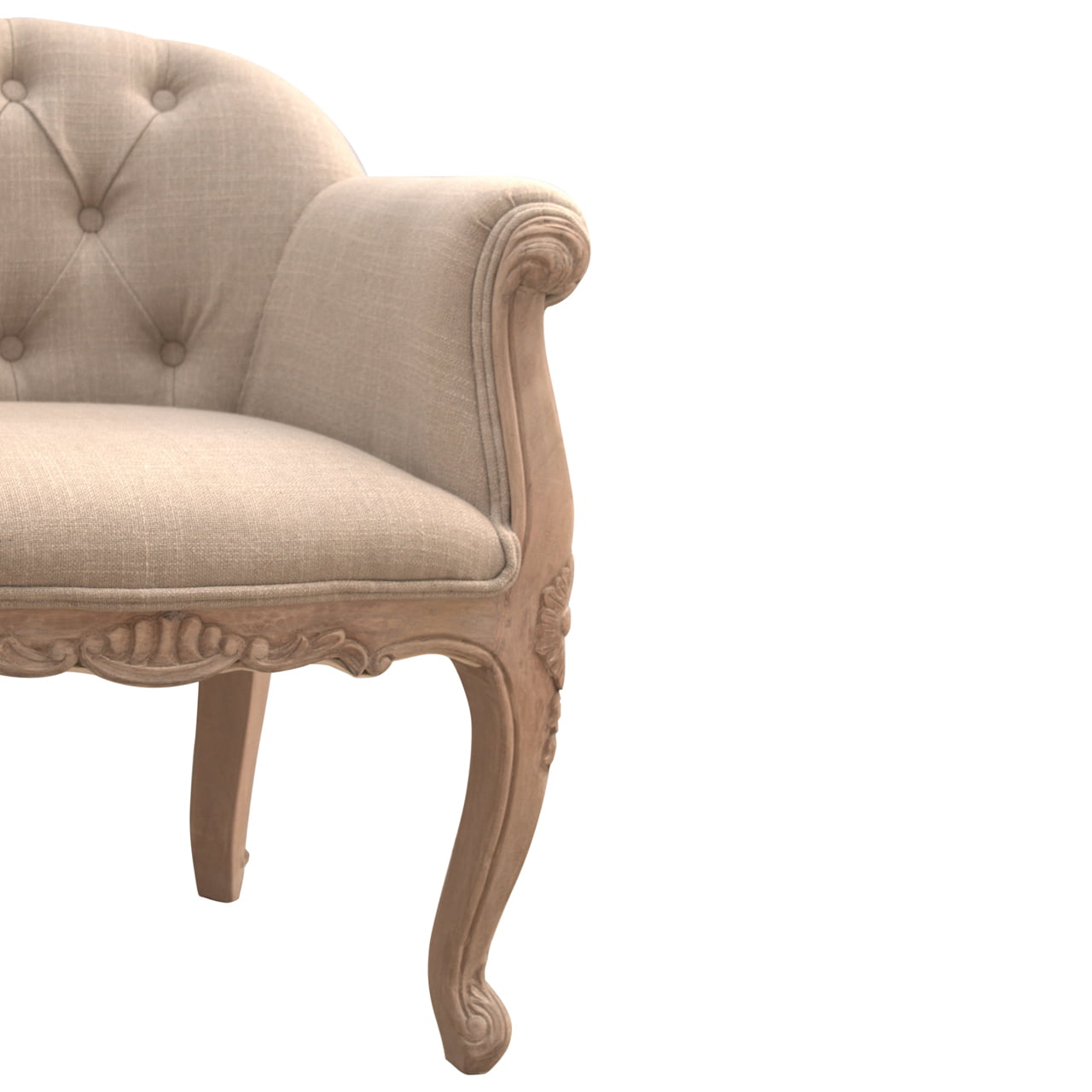 French Style Deep Button Chair on Anglia Market