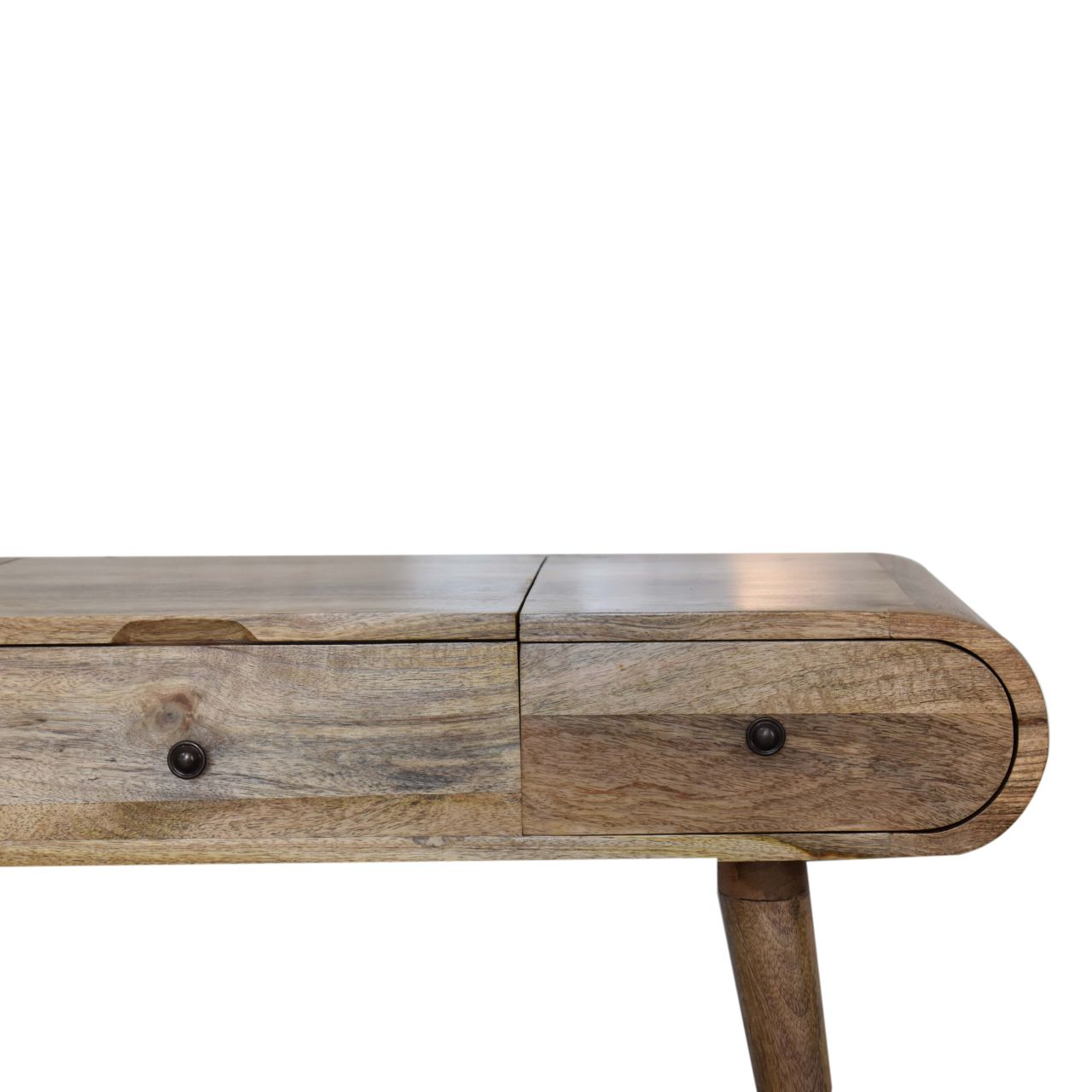 Solid Wood Dressing Table with Foldable Mirror on Anglia Market