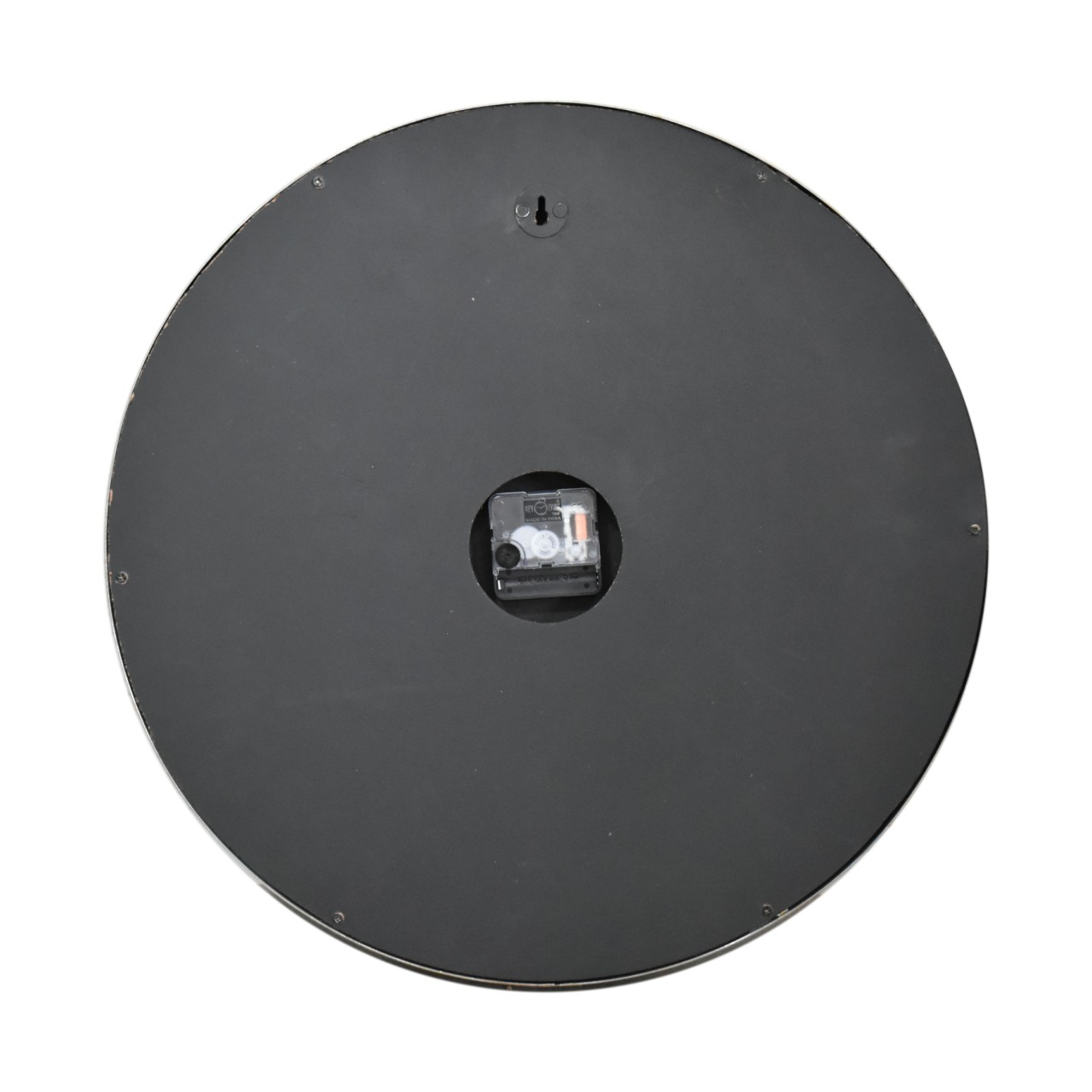 Black and Gold Wall Clock on Anglia Market