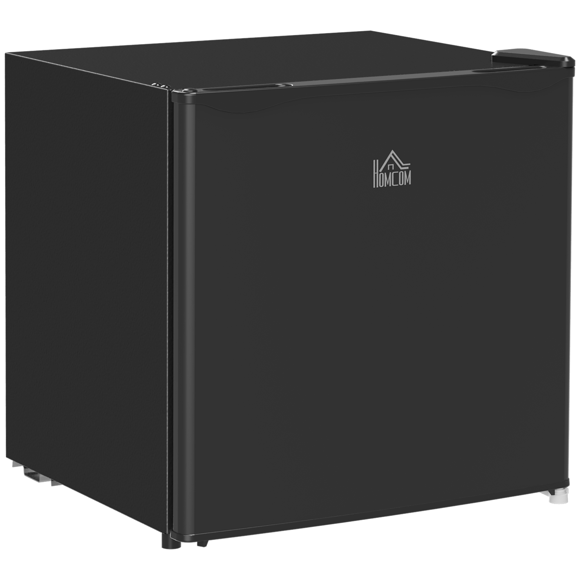 46 Litre Table Top Mini Fridge, Small Fridge with Ice Box, Reversible ...