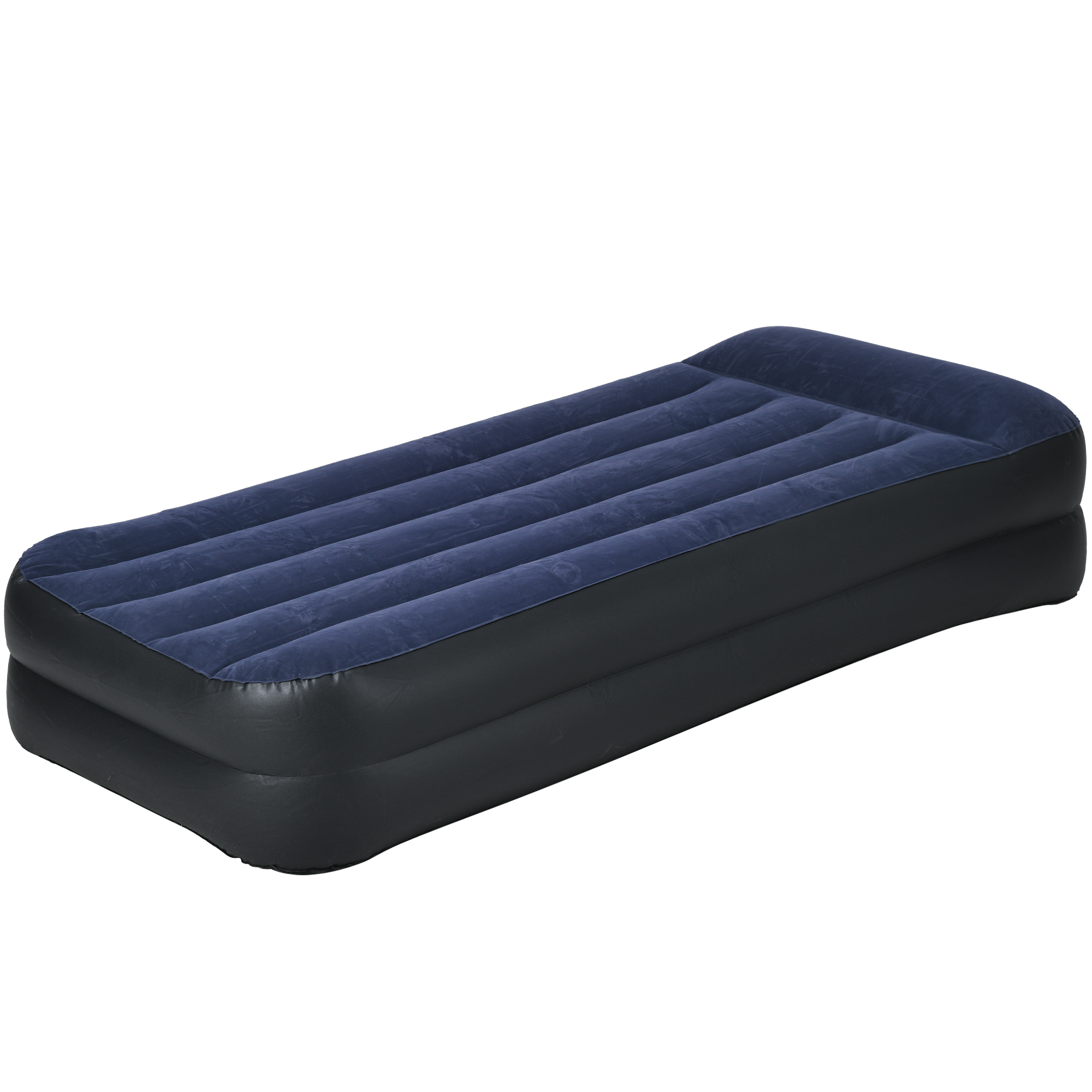 Outsunny Single Air Bed with Built-in Electric Pump and Carry Bag on ...