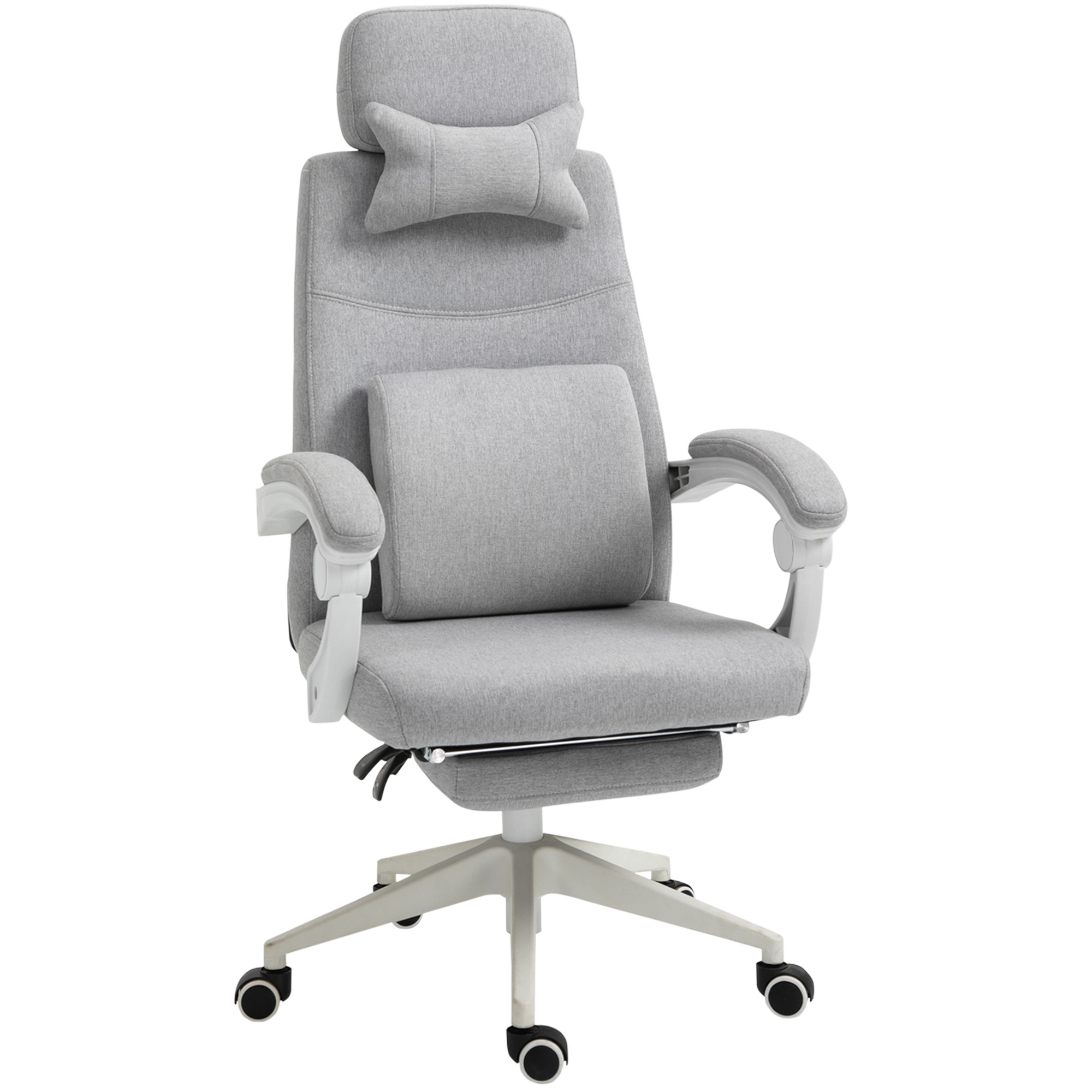 Office Chair, Ergonomic Desk Chair, High Back Fabric Work Chair with ...
