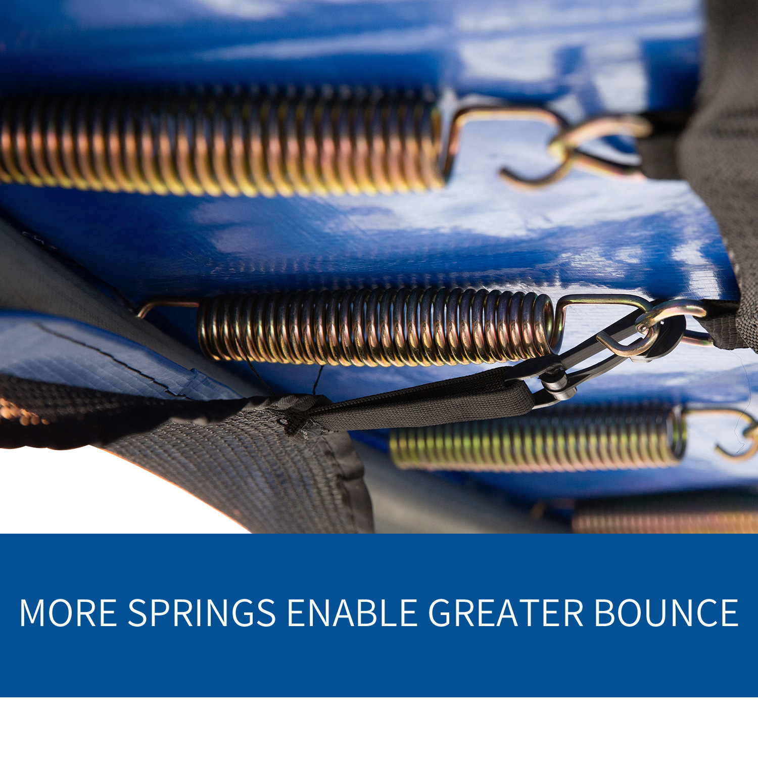 10ft Trampoline Net Replacement Enclosure, Black on Anglia Market