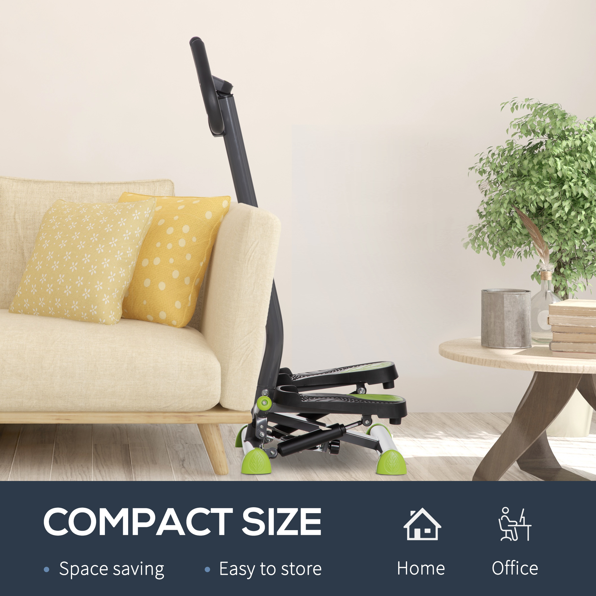 Twister Stepper, Step Machine with Adjustable Resistance, LCD Screen ...