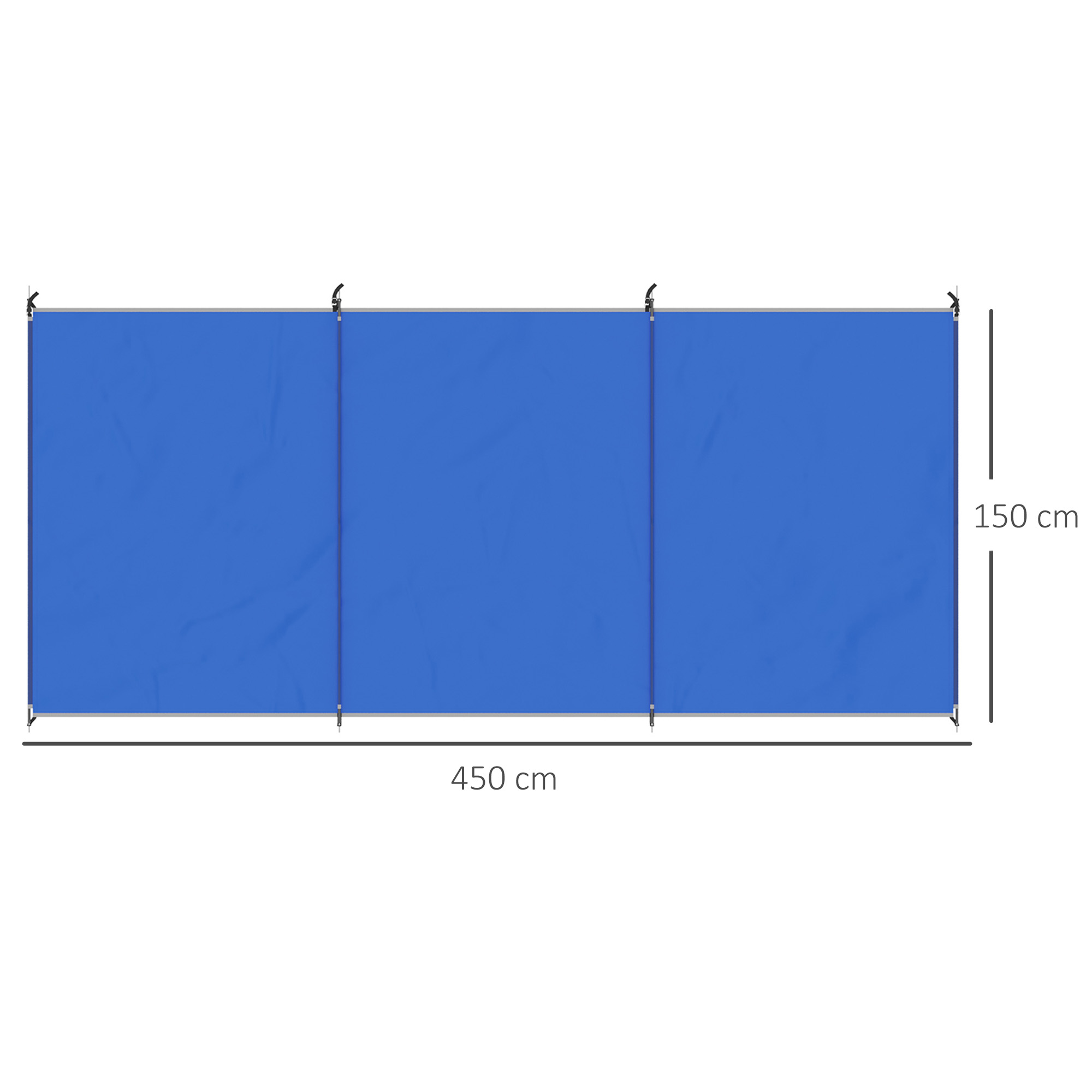 Camping Windbreak, Foldable Portable Wind Blocker w/ Carry Bag and ...
