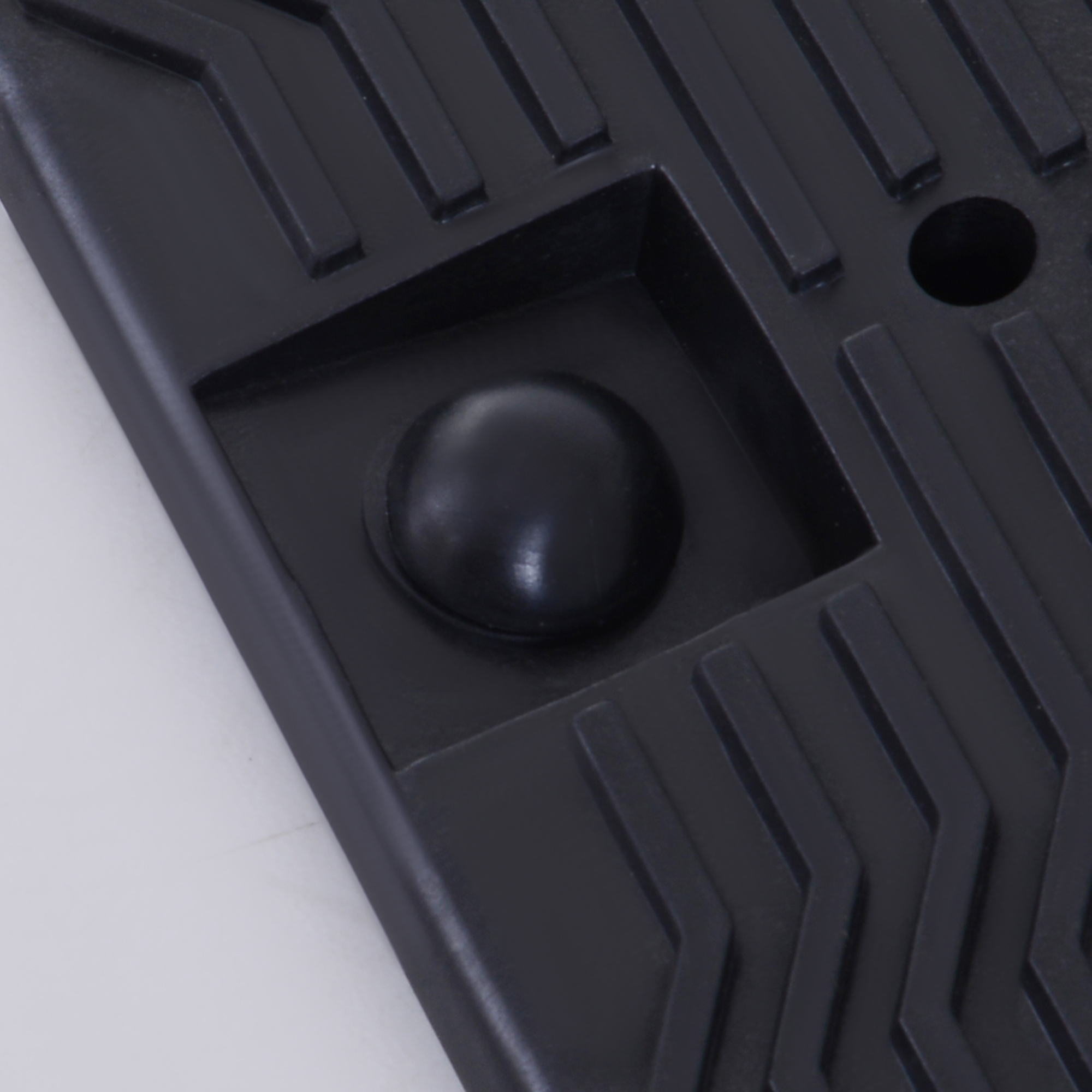 2 Pieces Car Ramps Heavy Duty 5 Ton Motorhome Levelling Ramps, Plastic ...