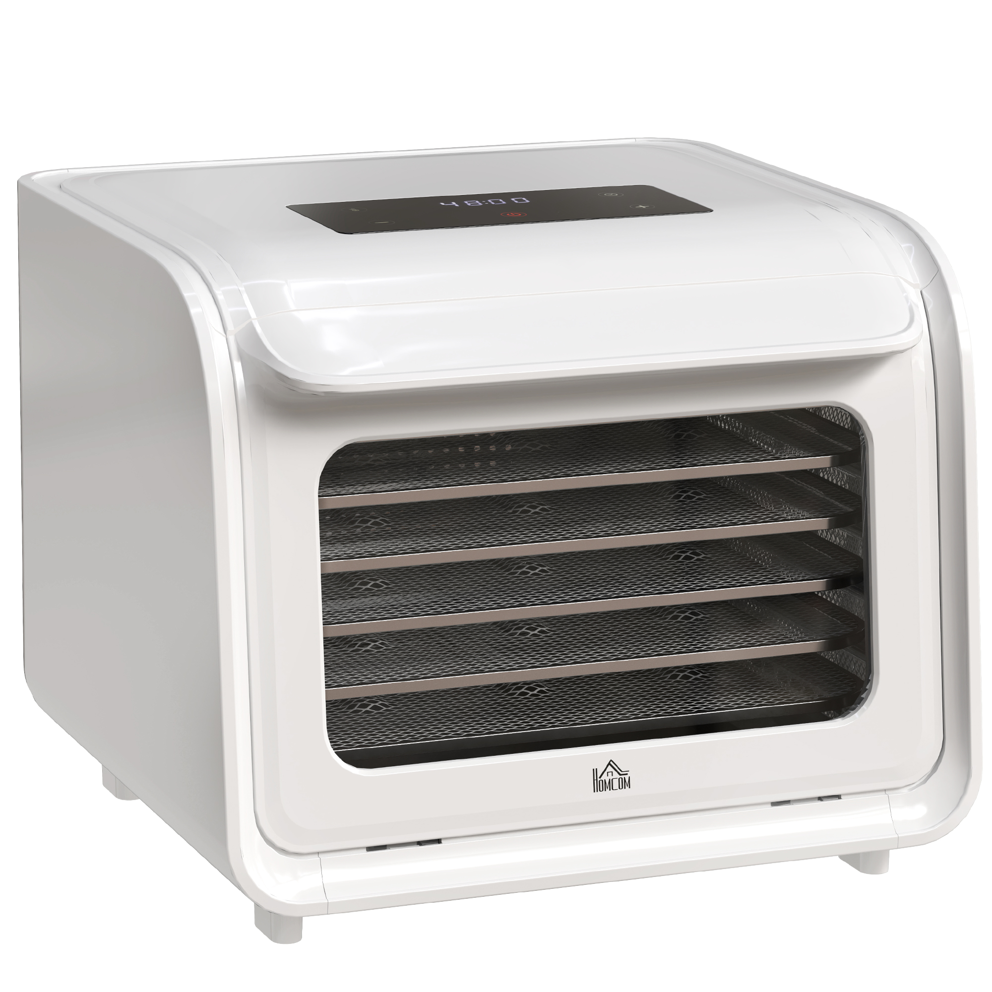 35-70°C Six-Tray Food Dehydrator - White on Anglia Market