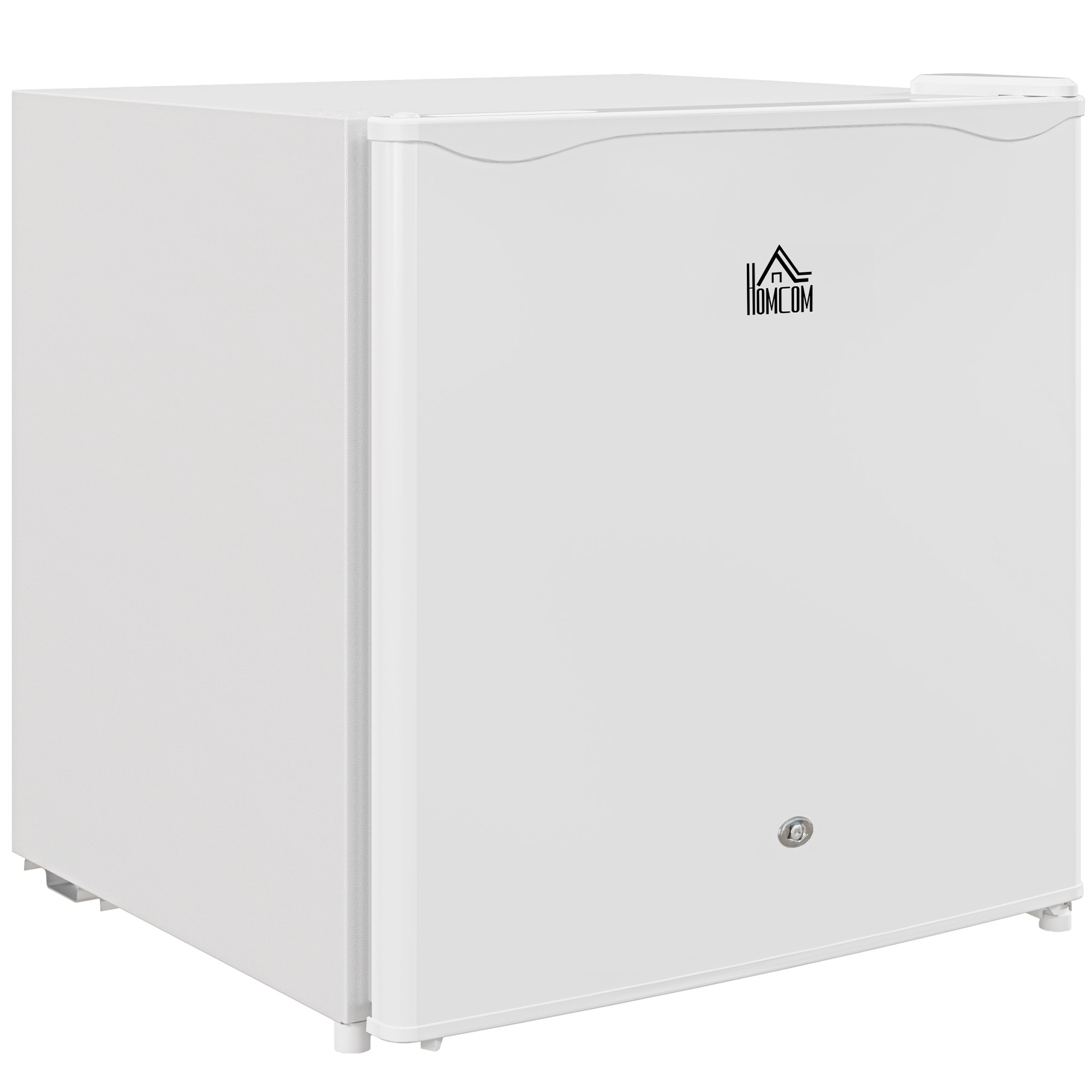 46 Litre Lockable Countertop Fridge - Cream White on Anglia Market ...