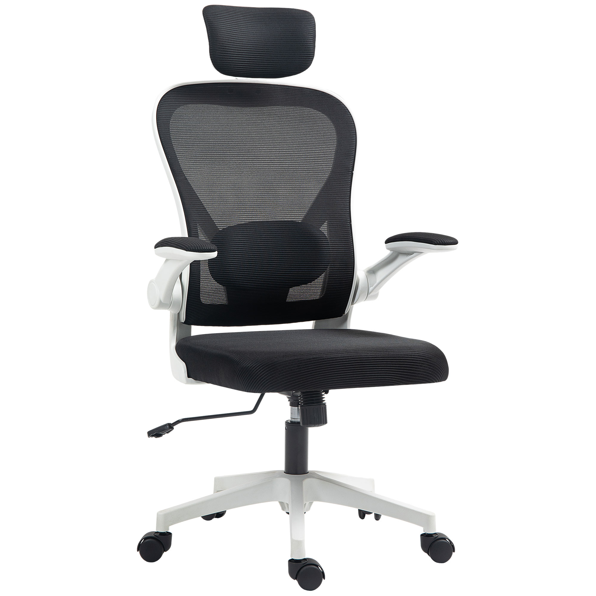 Executive Office Chair, Ergonomic Mesh High Back Desk Chair with Flip ...