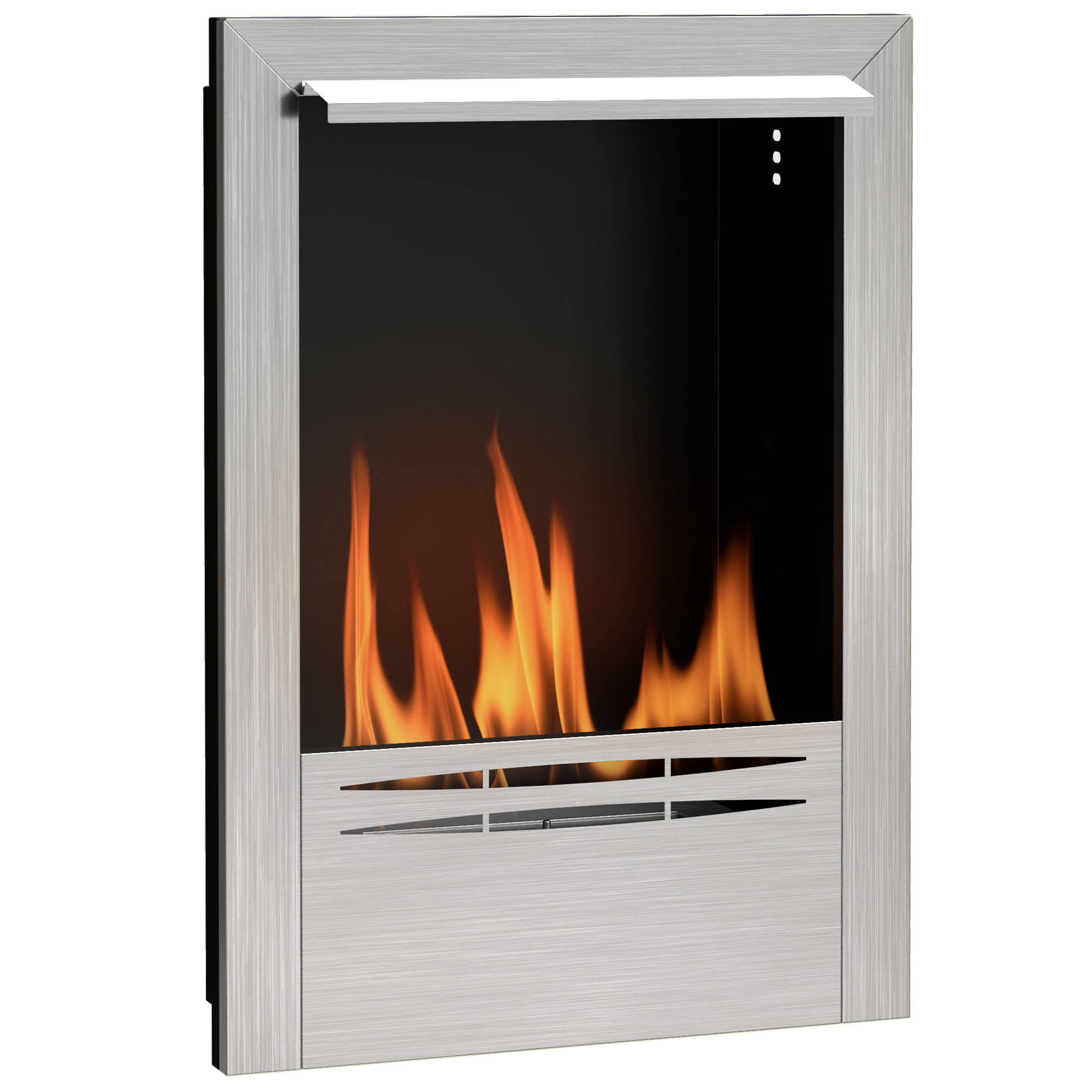 Stainless Steel Ethanol Fireplace Insert, Bioethanol Fire, Indoor ...