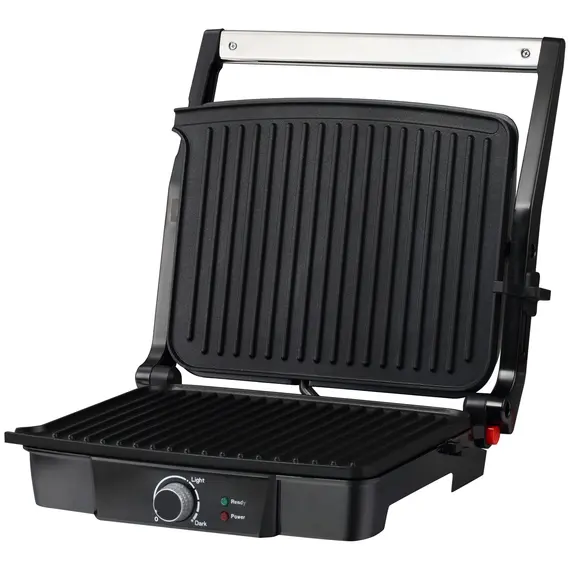 Health Grill & Panini Press, 4 Slice Toastie Machine, 2000W Electric ...